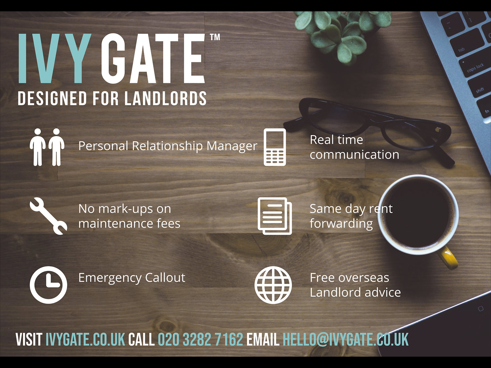 Designed for Landlords - Ivy Gate
